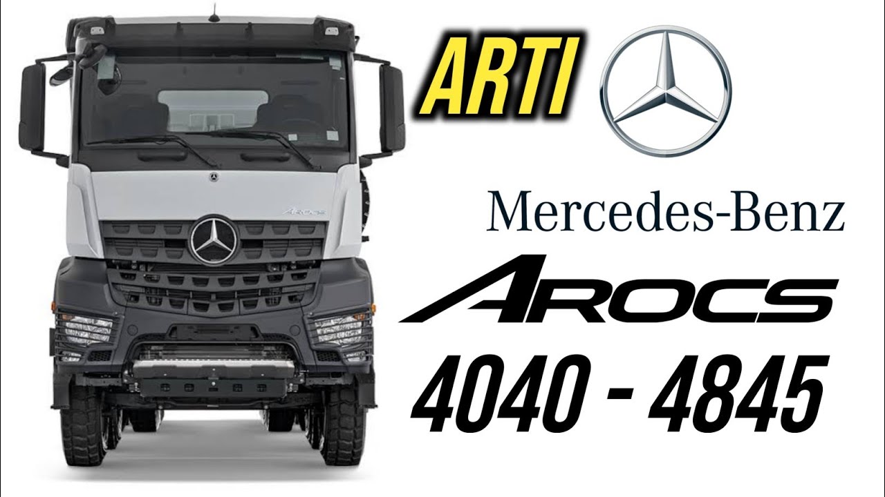 Arti Tulisan AROCS 4040 4845 Pada Truk Mercy Mercedes-Benz Versi Marco ...