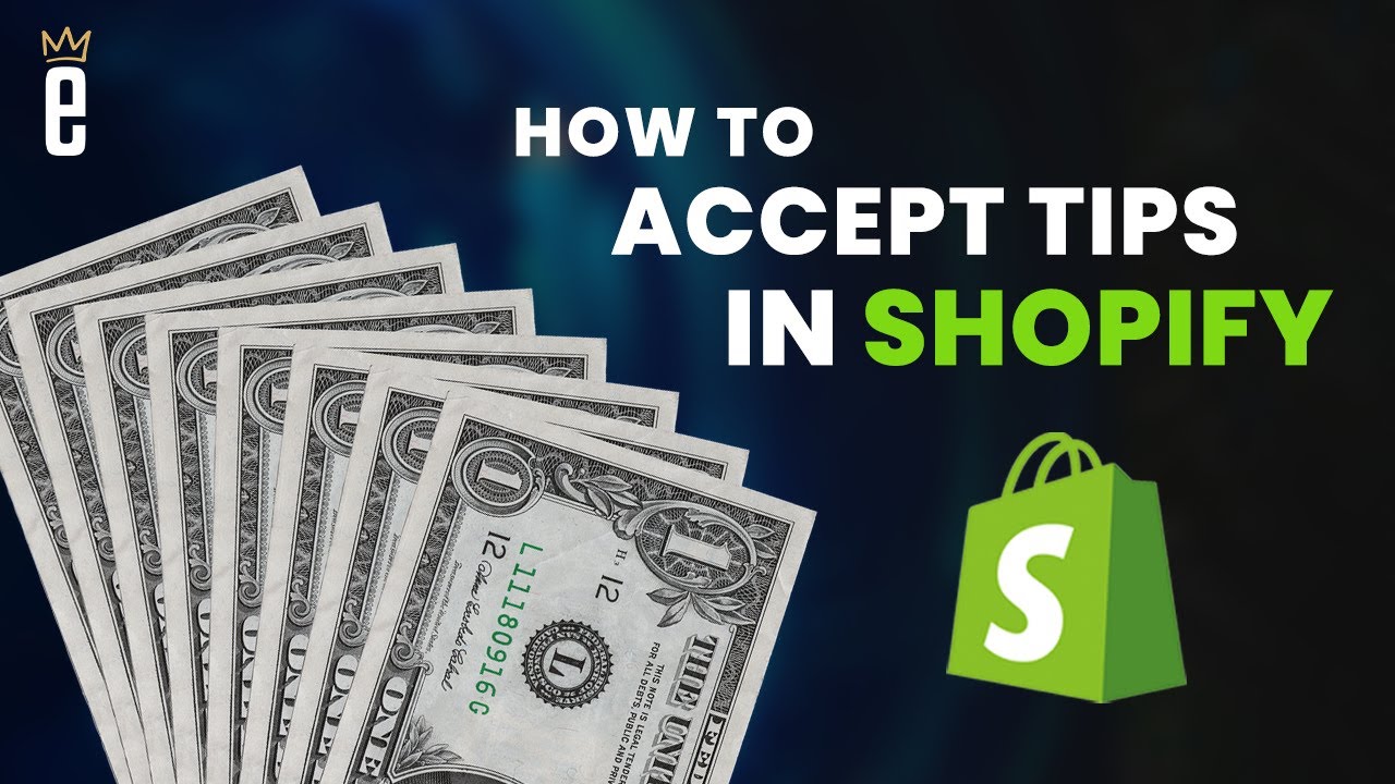 How to Setup Tipping Options in Your Shopify Checkout - YouTube