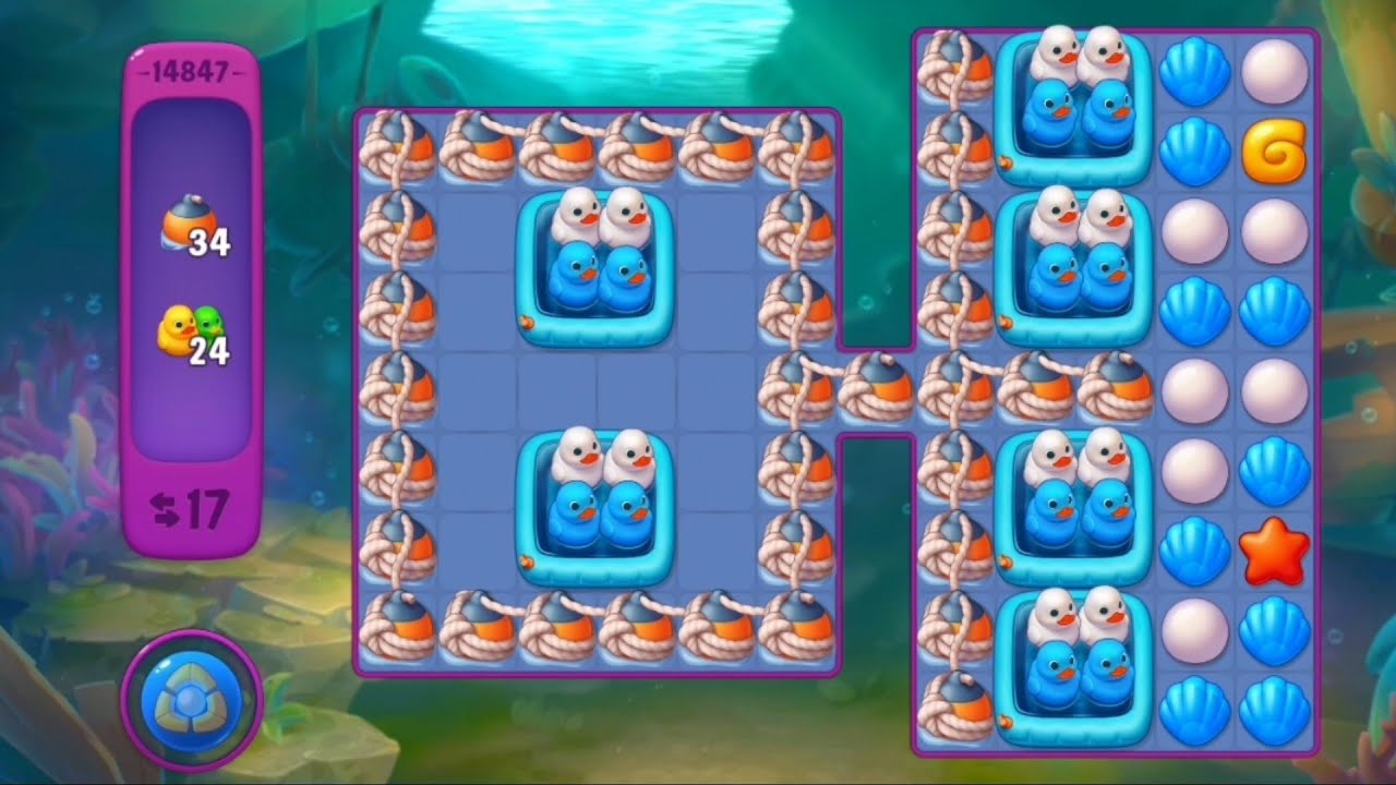 Fishdom 14847 Super Hard Level - NO 💣🧨💥 - YouTube