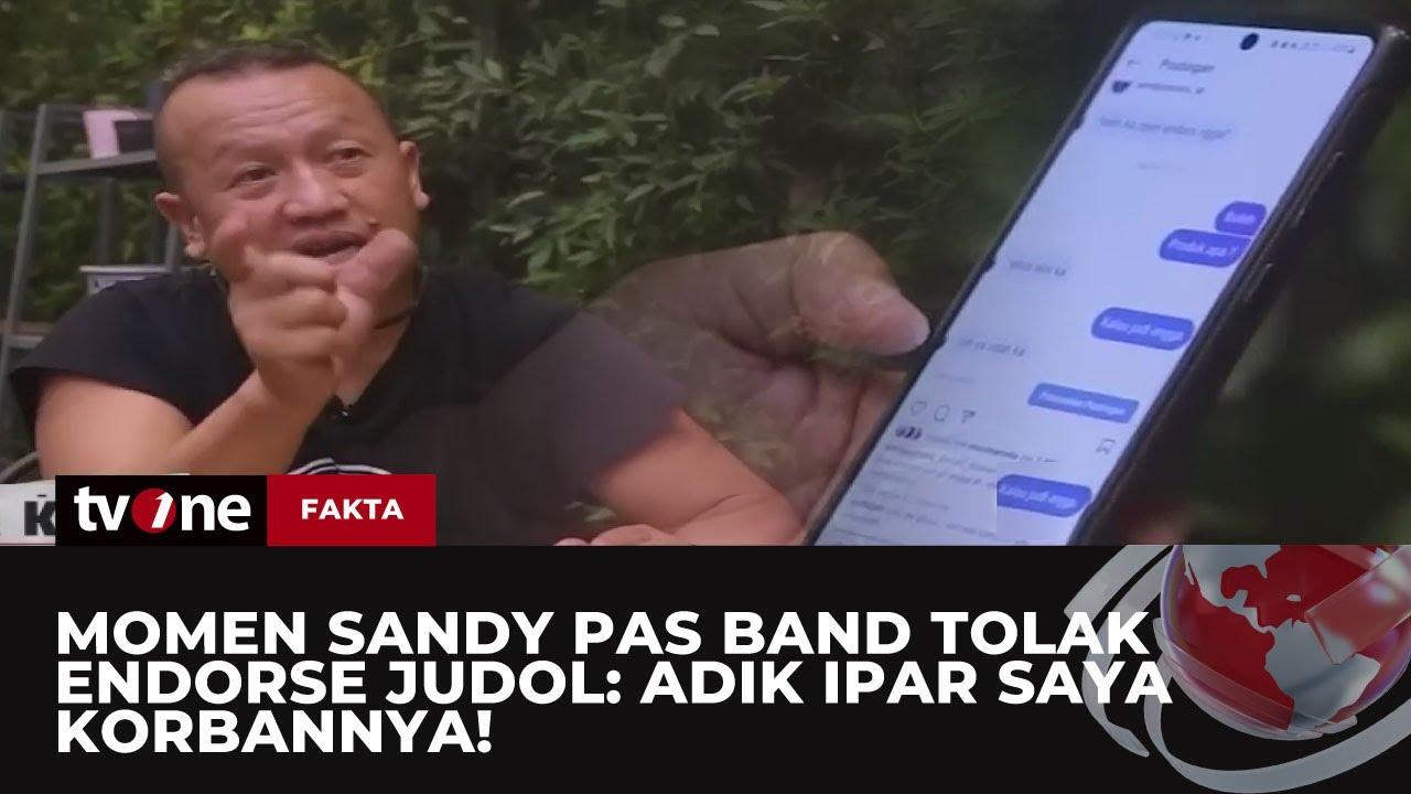 Kisah Sandy Pas Band Ditawari Endorse 10 Juta untuk Promosikan Judi ...