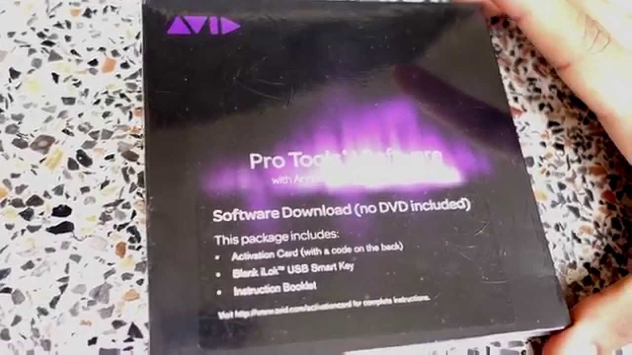 Pro Tools 12 Unboxing - YouTube