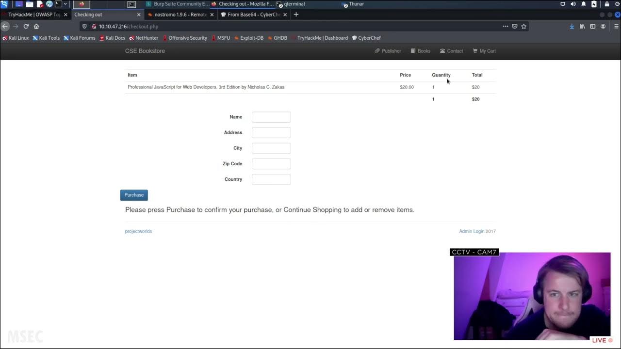 Highlight: THM: OWASP Top 10 - [Severity 9] Components With Known Vulnerabilities - YouTube