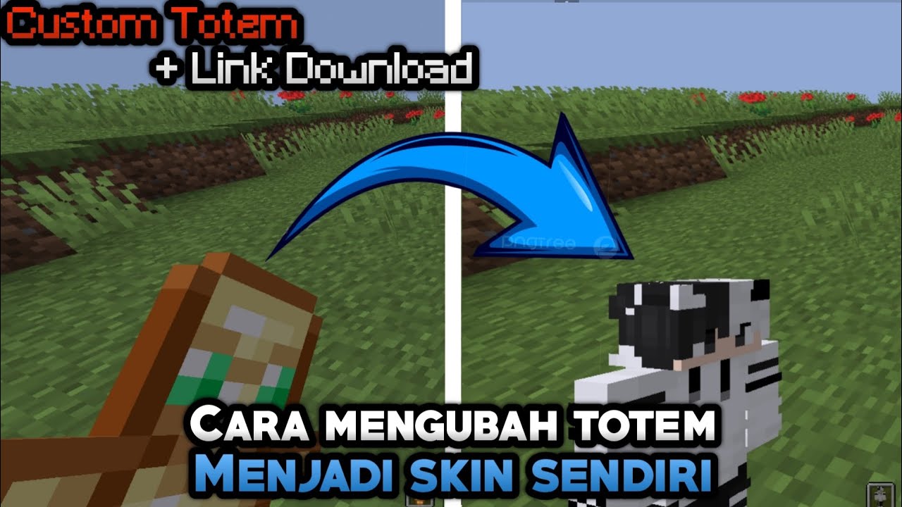 Cara Mengubah Totem Menjadi Skin Kita Sendiri | Custom Totem | - YouTube
