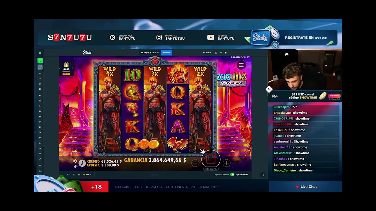 EL MEJOR STREAM DE SANTUTU +30.000usd - YouTube
