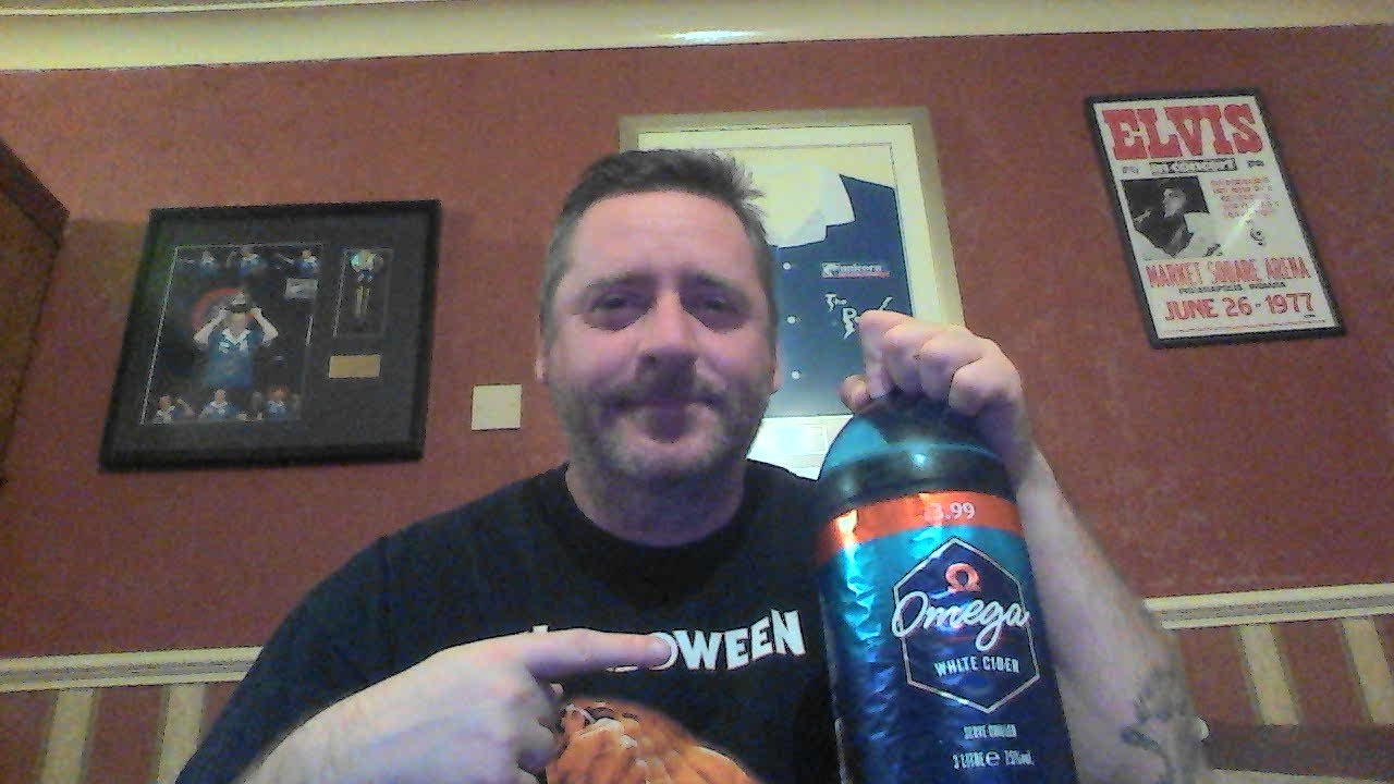 Drinking Omega Cider For The First Time - YouTube