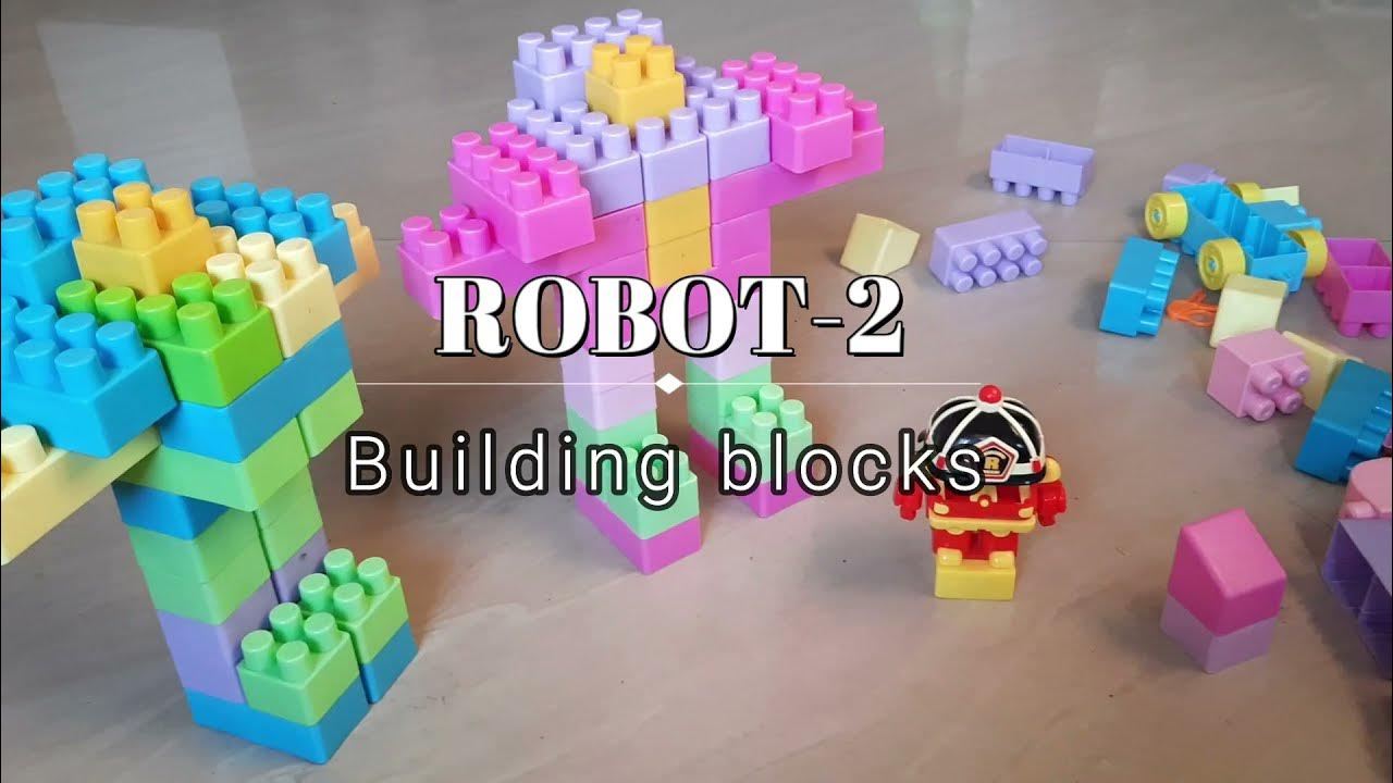 Building blocks -2/How to make Building blocks ROBOT/ Block Toys | Robot |Building toys/ DIY ...