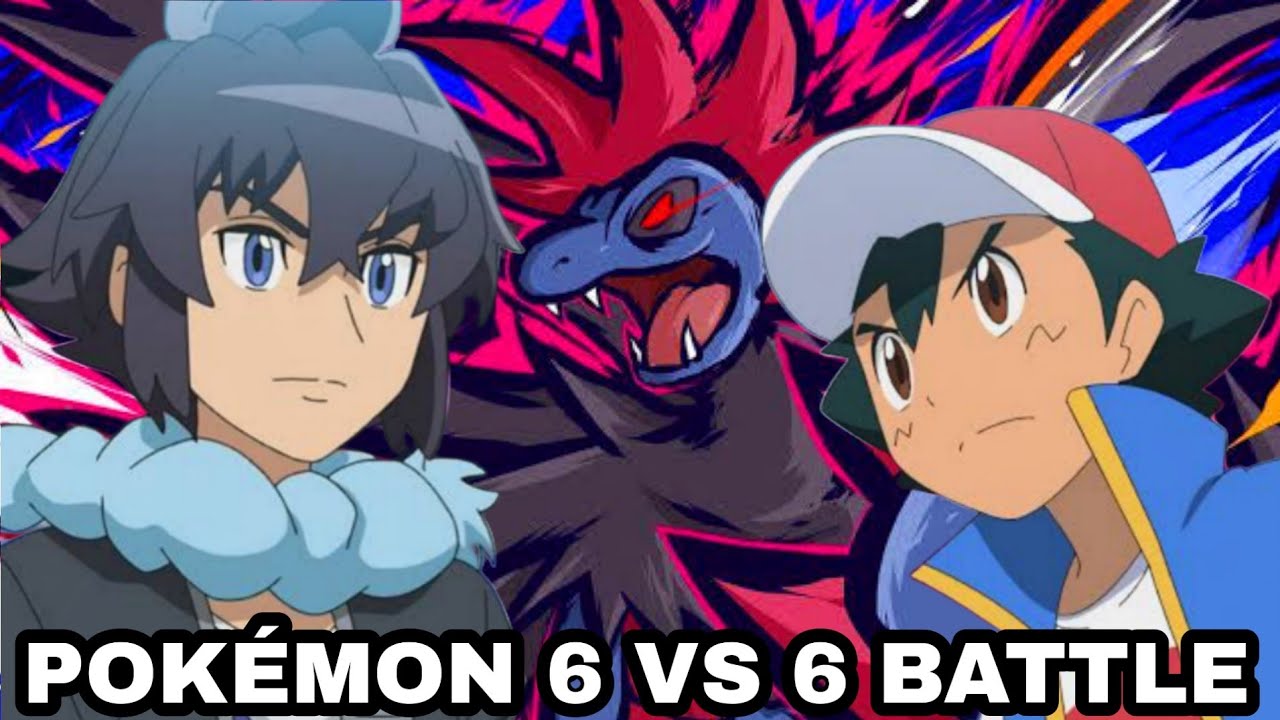 POKEMON 6 VS 6 BATTLE EP - 142 💛 ASH VS HYDREIGON FULL BATTLE 💛 ASH ...