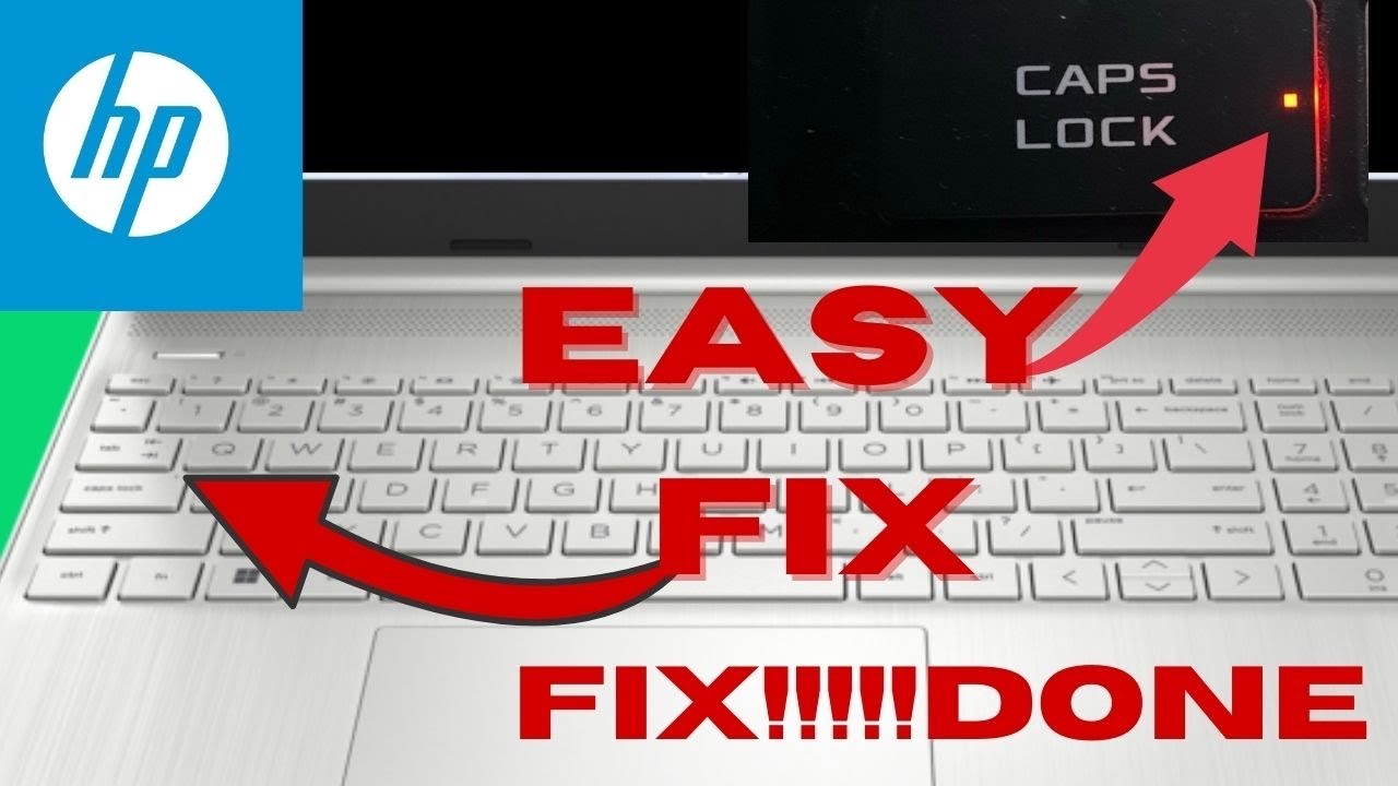 Hp Laptop No Display Caps Lock Blinking (FIXED) - YouTube