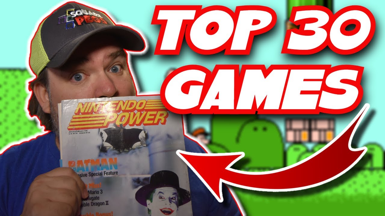Nintendo Power's Top 30 NES Games of February 1990! - YouTube