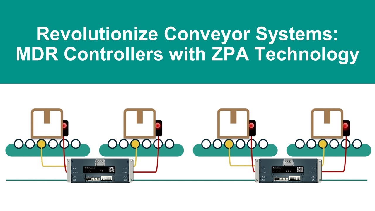 Revolutionize Conveyor Systems: MDR Controllers with ZPA Technology ...