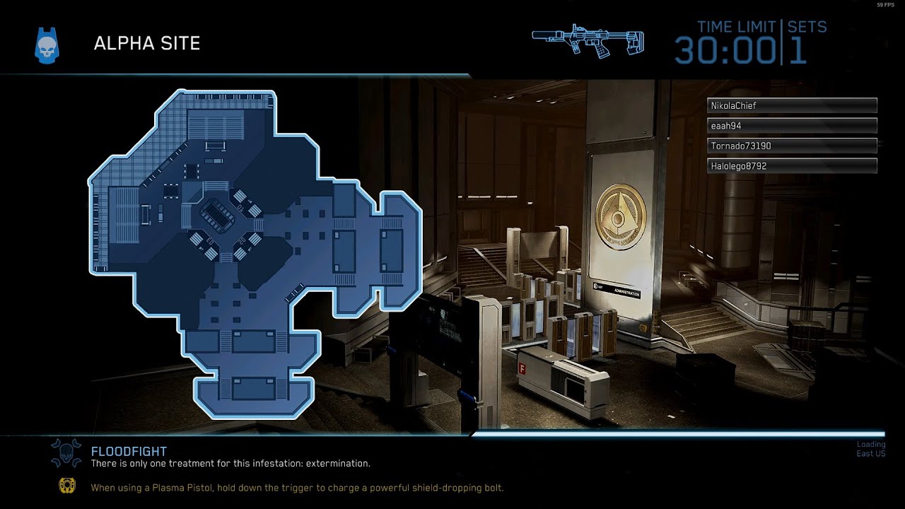 HALO 3 ODST (MCC PC) Firefight - Flood Fight #2 - YouTube