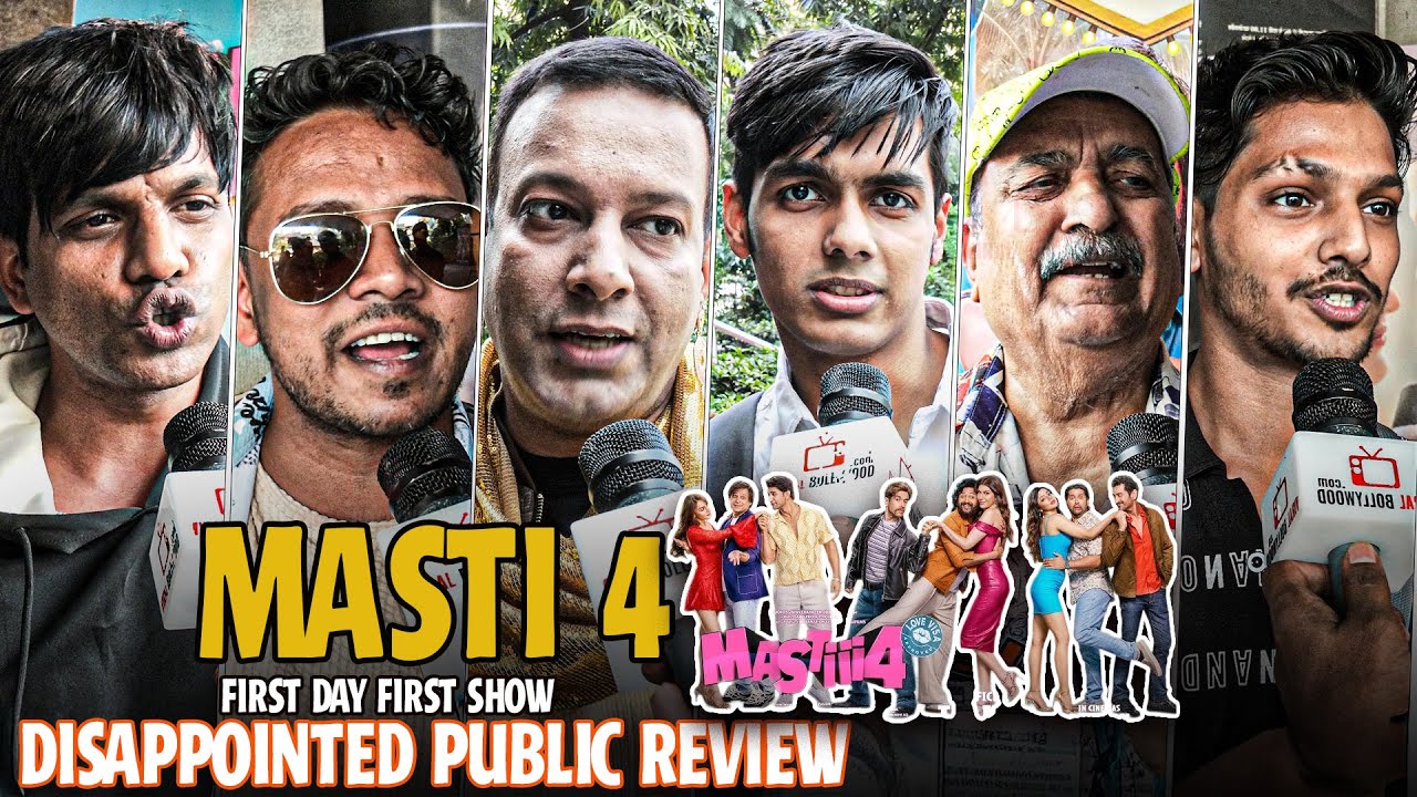 Masti 4 | First Day First Show | Disappointed Public Review | Riteish ...