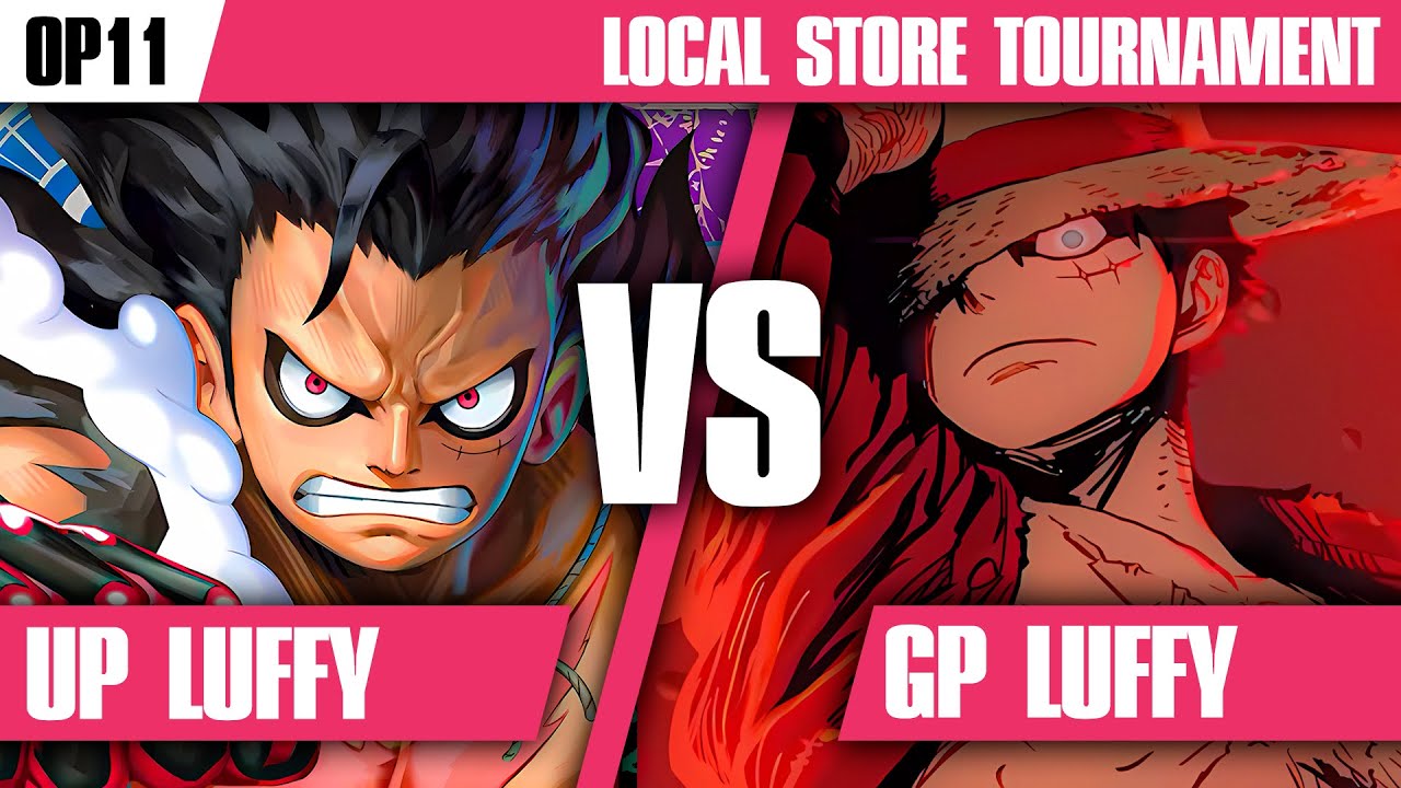 ♠️ POV UP Luffy vs GP Luffy [OP11] 16 players 2vs2 ♠️ One Piece TCG ...
