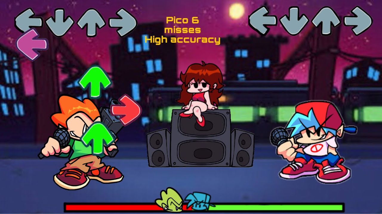 Fnf pico 6 miss hard - YouTube