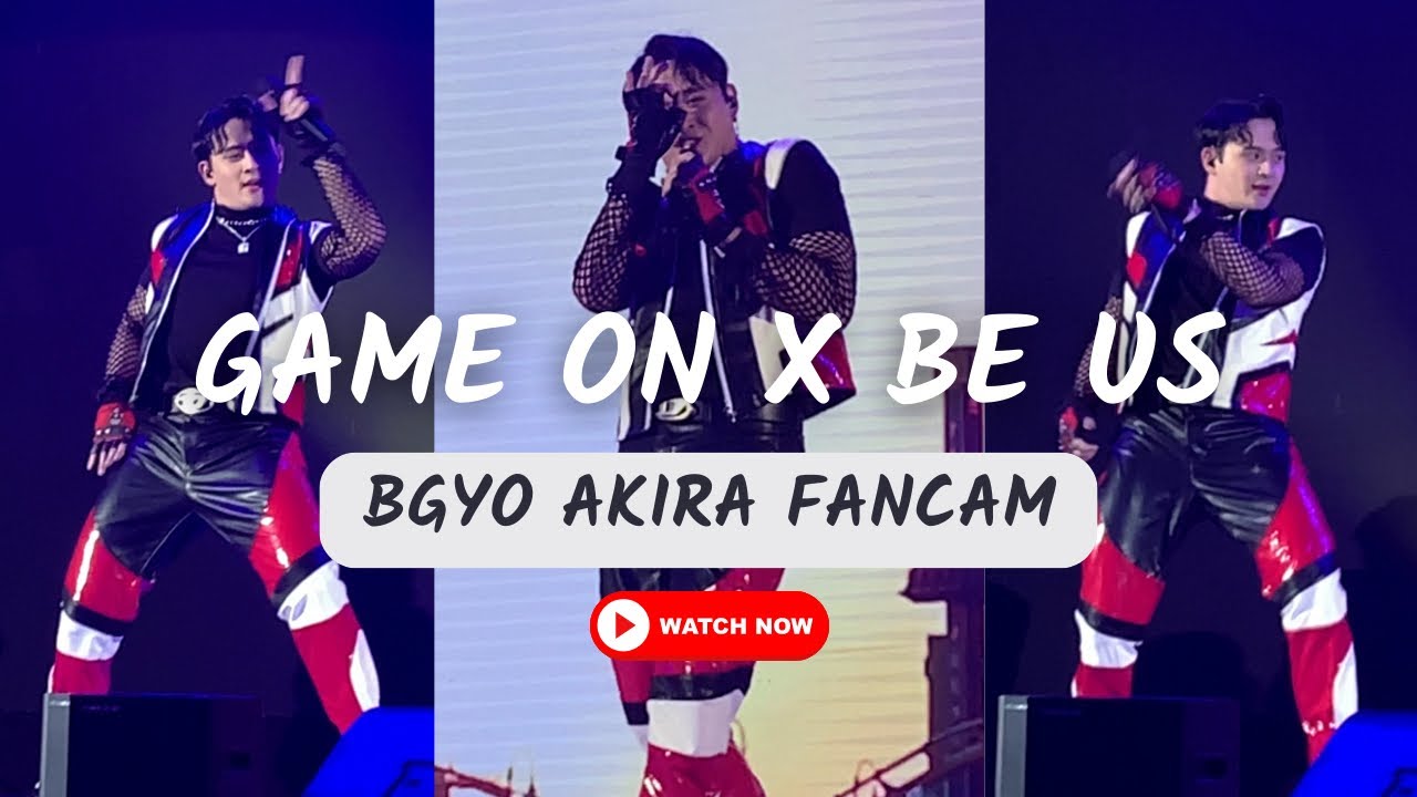 230819 BGYO @ MALAYA MUSIC FEST 2023 'GAME ON x BE US' / BGYO AKIRA ...