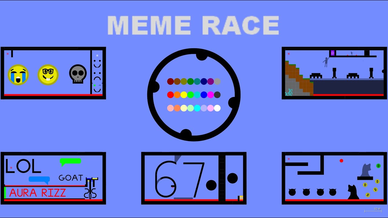 24 Marble Race - EP. 4: Meme Race - YouTube