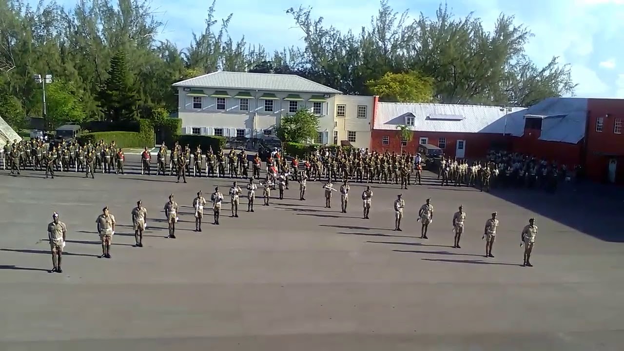 Barbados Defense Force Drill Display Team- BDF 38th Anniversary - YouTube