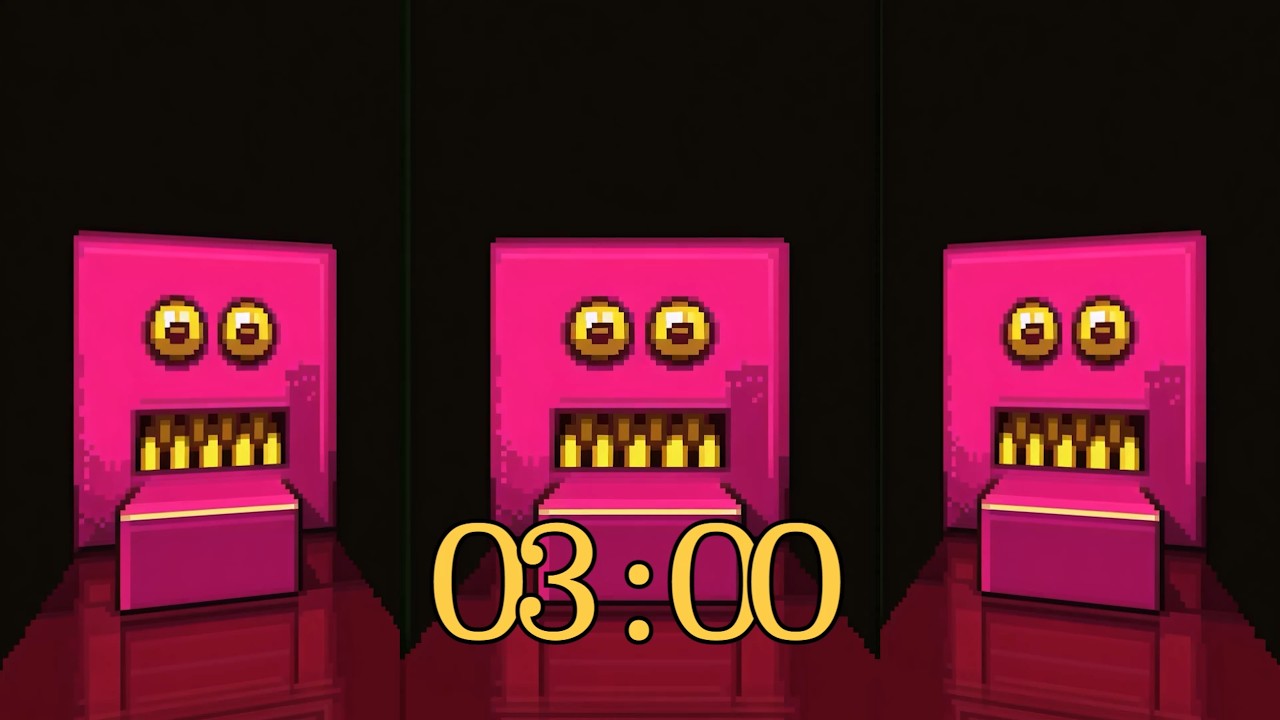3 Minute Pixel Monster Timer with Alarm - YouTube