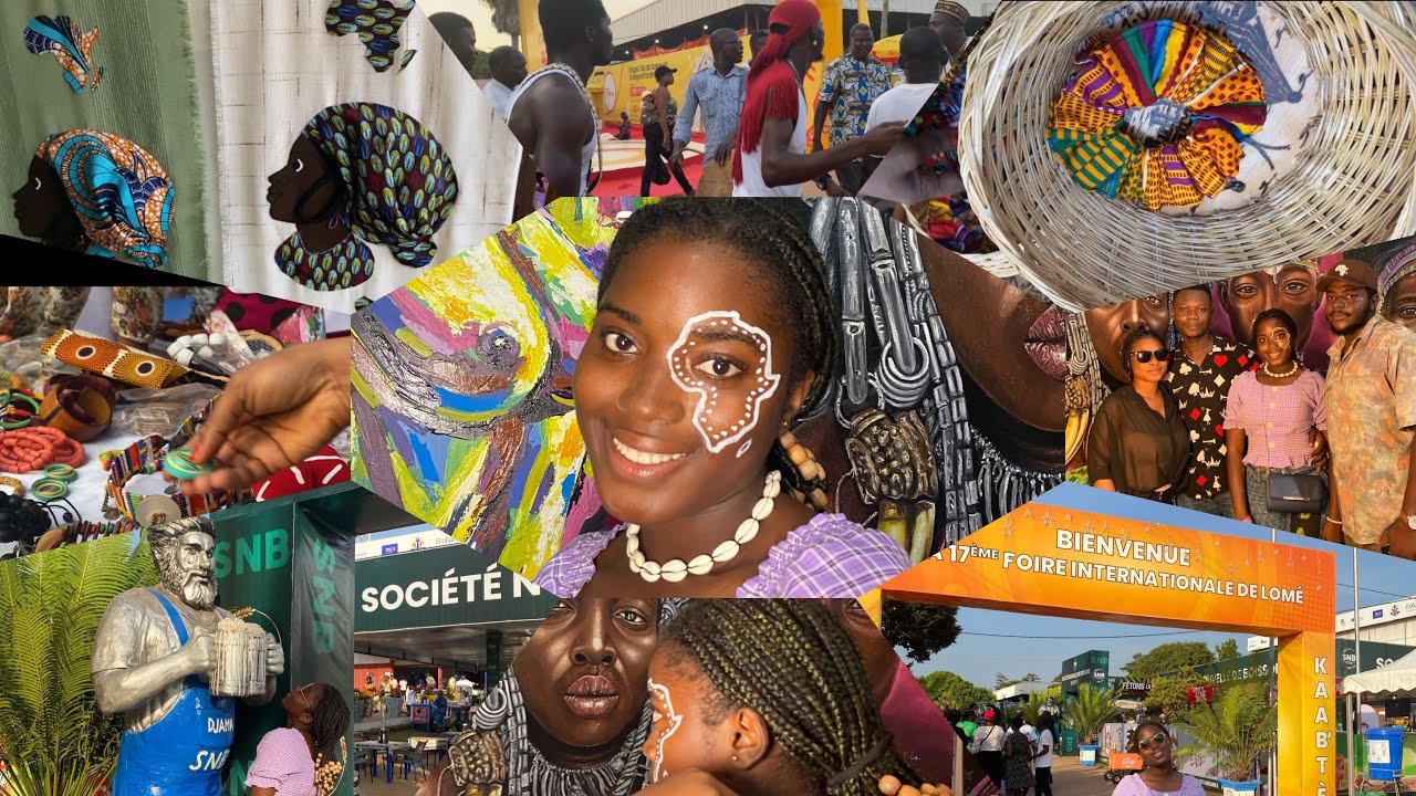 Trade fair in Africa / Foire internationale de Lomé #tradefairvlog # ...