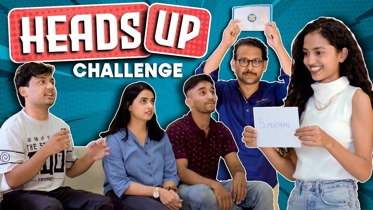 Heads Up Challenge 😮 | Mad For Fun - YouTube