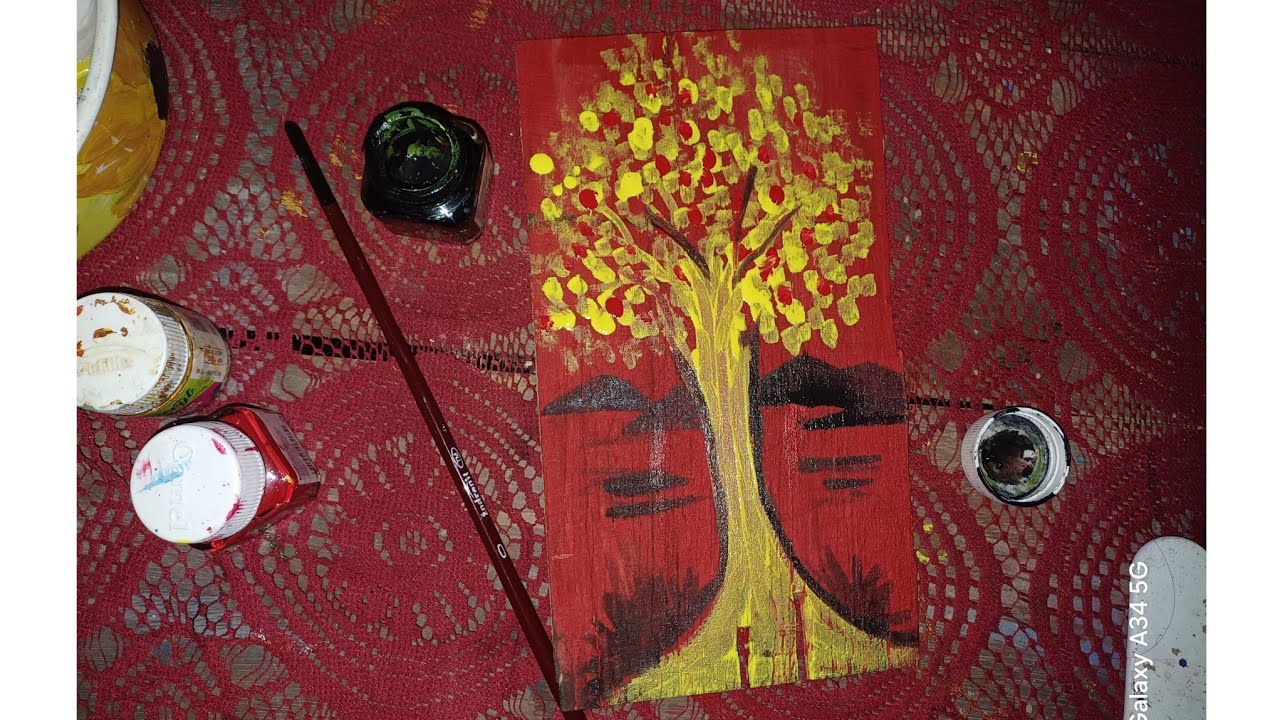 easy art work step by step easy art work ️🤍colour ful art make a home ...