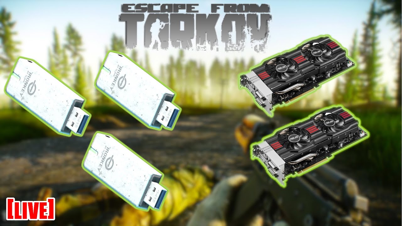 [Live] NEW GPU & Flash Drive Task - Escape from Tarkov - YouTube