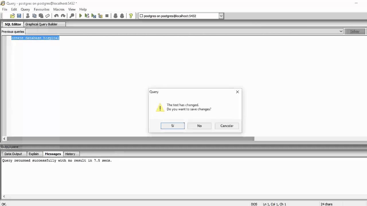 Pasos para realizar un backup y restaurar una base de datos en PGADMIN III - YouTube