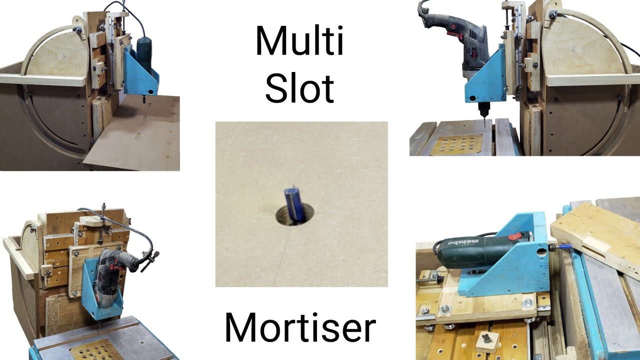 Slot mortiser tilting system || The multi slot mortiser part 3 - YouTube