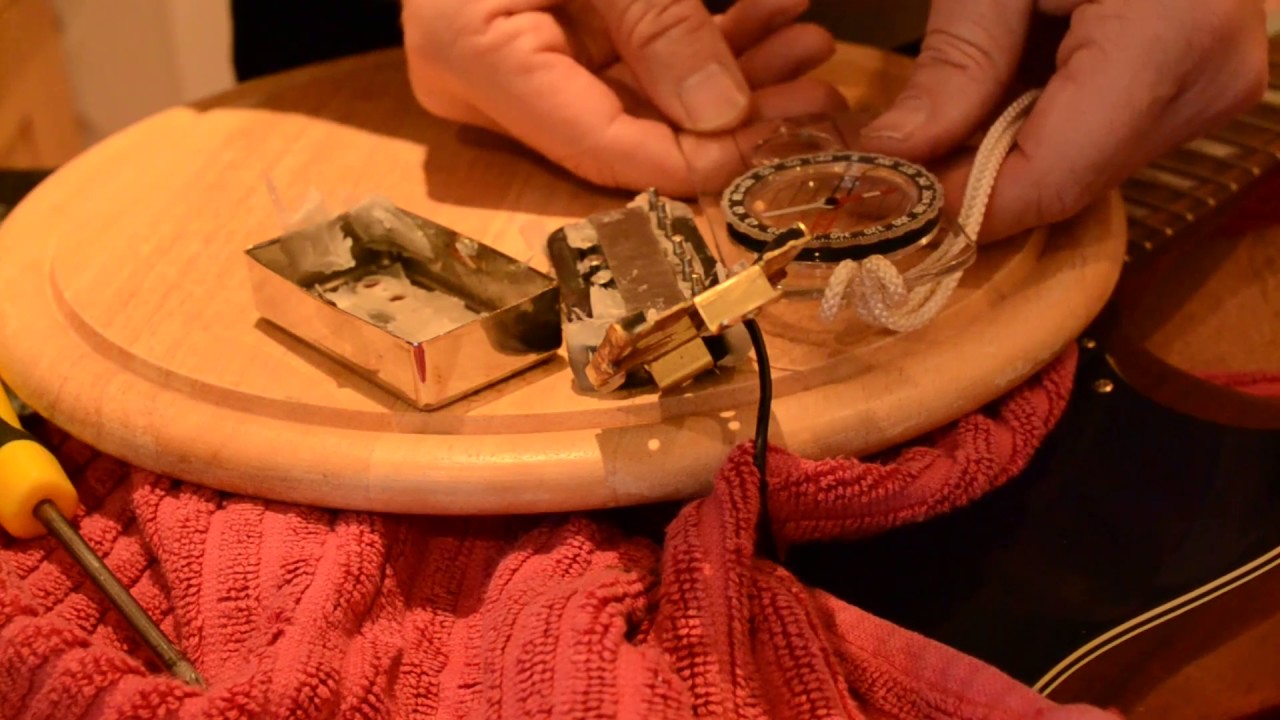 Alnico 5 to Alnico 8 Humbucker Magnet Change - YouTube