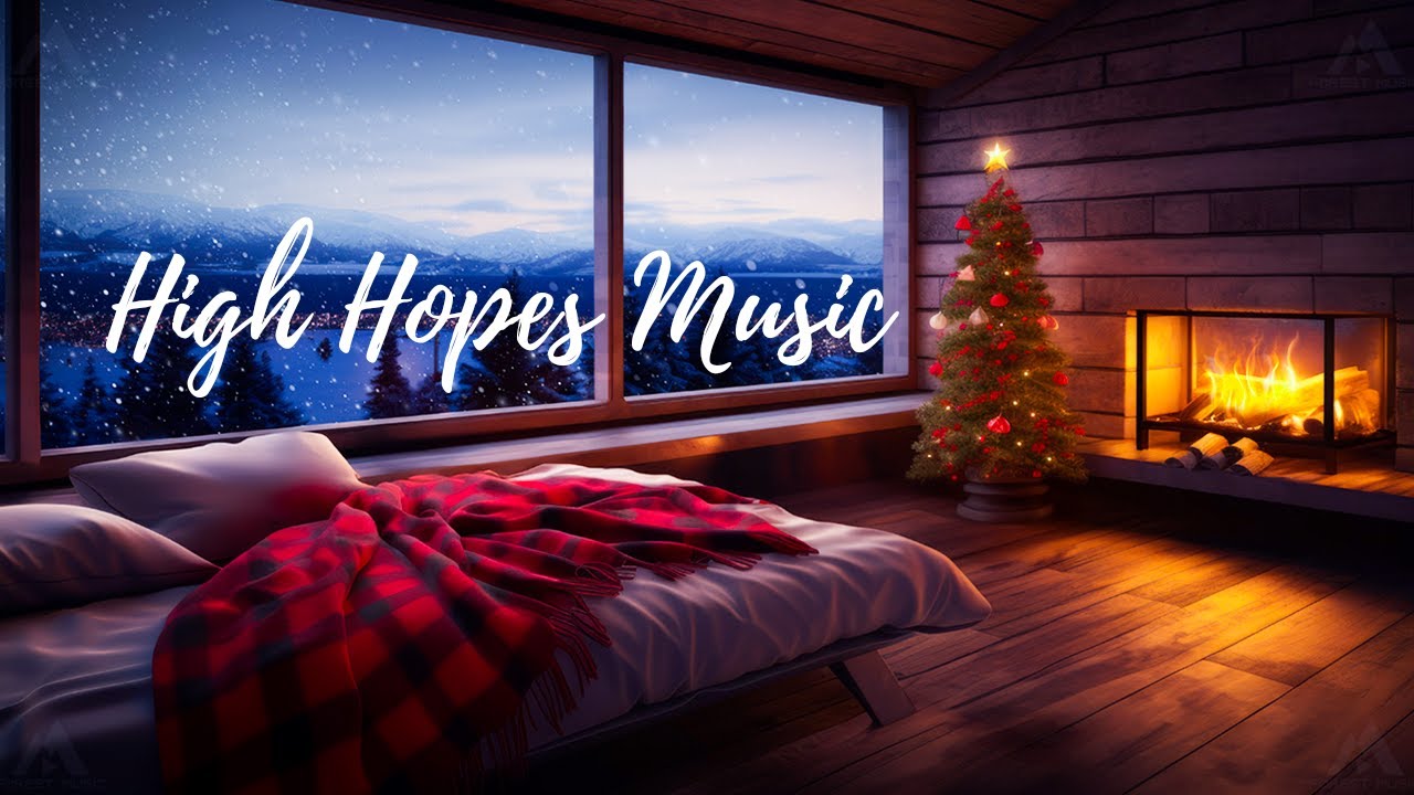 Relaxing Music at Cozy Winter Room Ambience Study, Unwind | Smooth ...