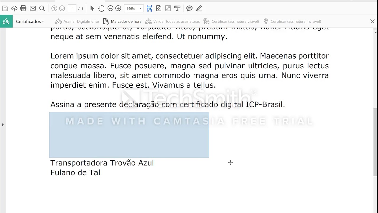 Assinando no Adobe Acrobat com Certificado Digital ICP-Brasil - YouTube