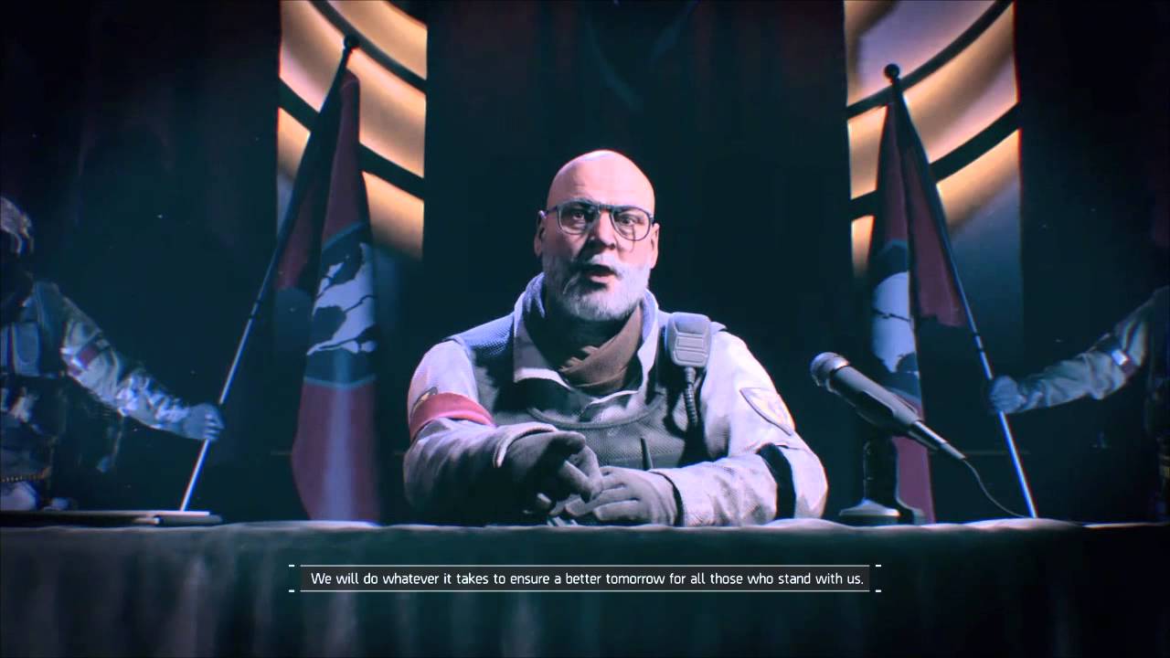 Tom Clancy's The Division colonel bliss epic speech - YouTube