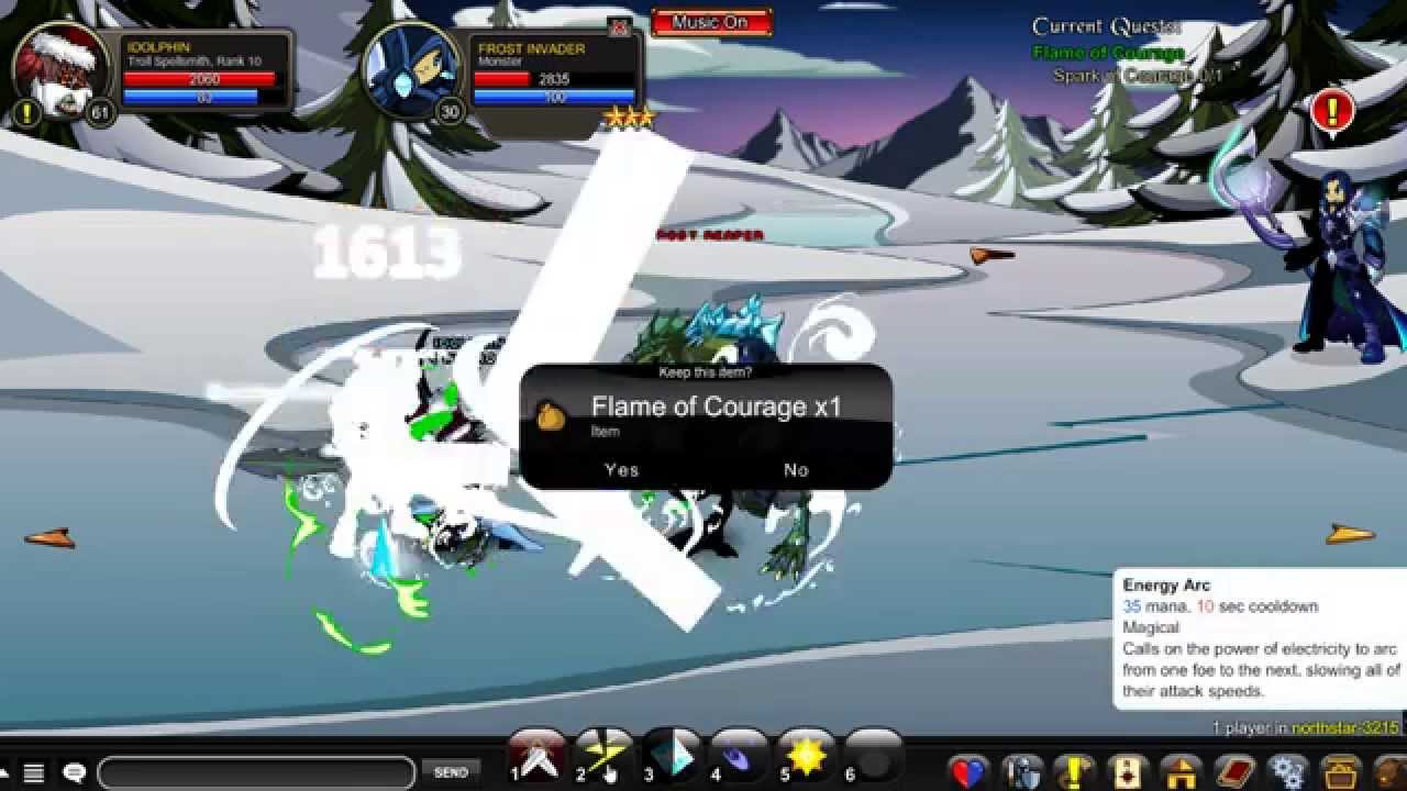AQW Scythe of Vengeance (FrostSpawn Set Weapon 2015) - YouTube