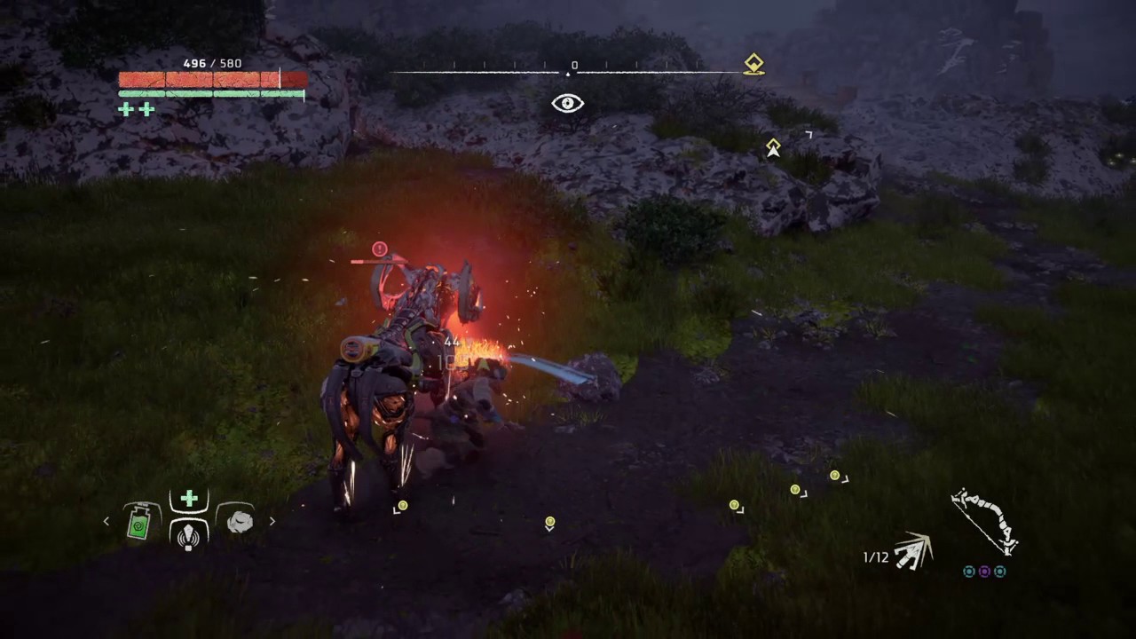 Horizon Zero Dawn: Overriding a Strider - YouTube