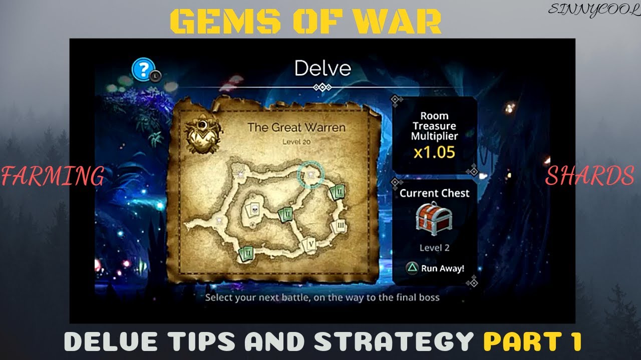 Gems of war delves tips and strategy | Part 1 | Delve farming - YouTube