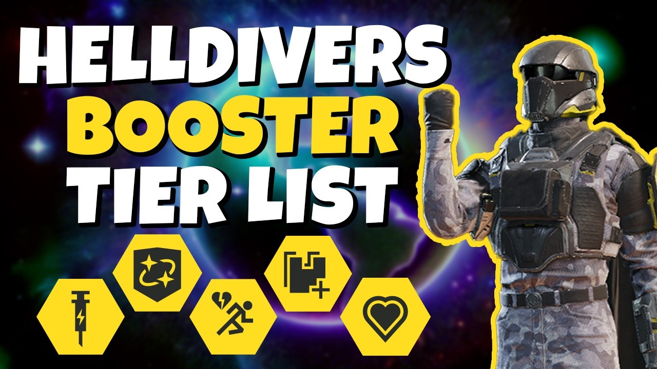 The ULTIMATE Helldivers 2 Boosters Tier List!! - YouTube