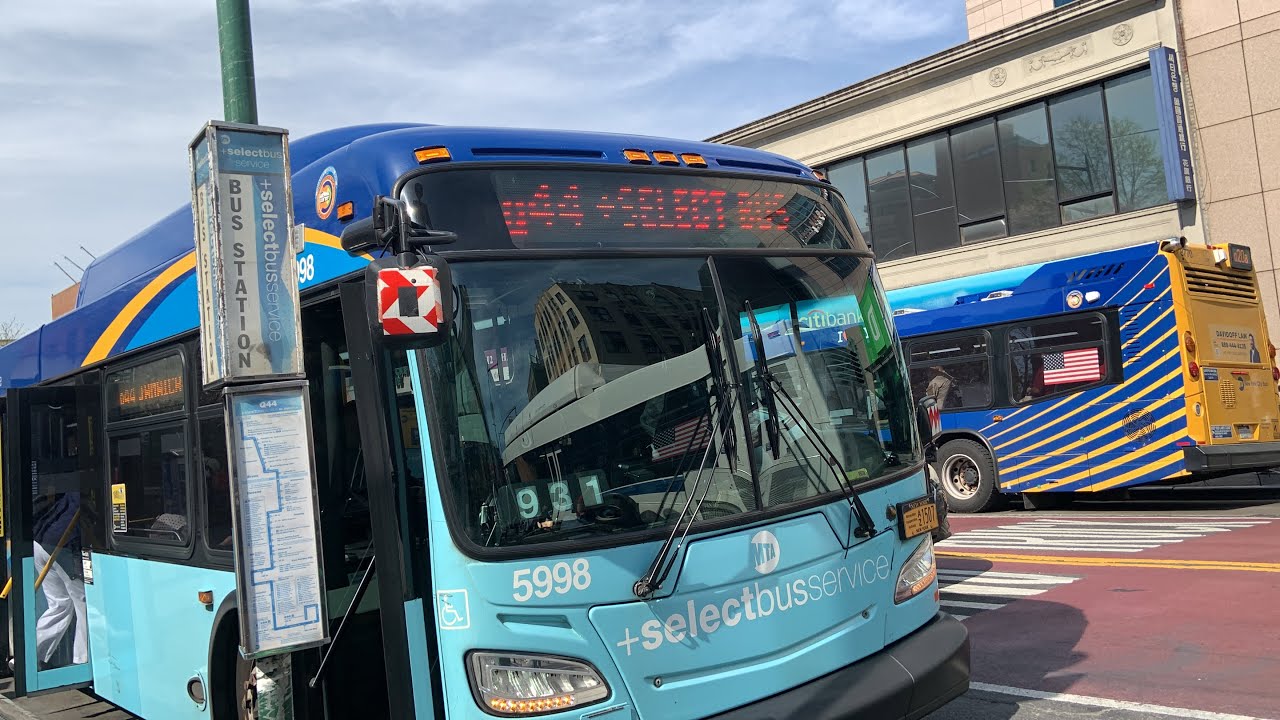 Onboard 2017 New Flyer XD60 #5998 on the Q44 SBS - YouTube