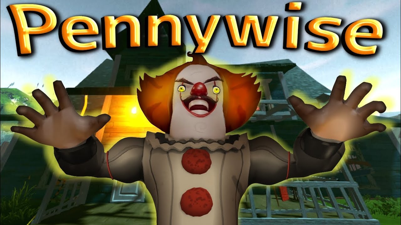 PENNYWISE BEATS QUENTINS (SECRET NEIGHBOR GAMEPLAY) - YouTube