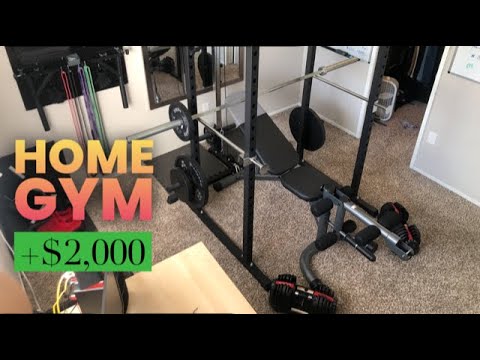 Tour de mi NUEVO GIMNASIO EN CASA - HOME GYM l G1FIT - YouTube