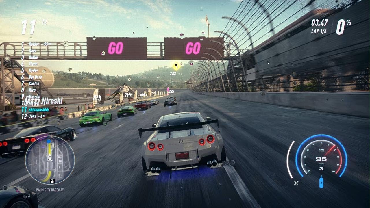 NISSAN GTR Premium '17 Gameplay in NFS Heat - YouTube