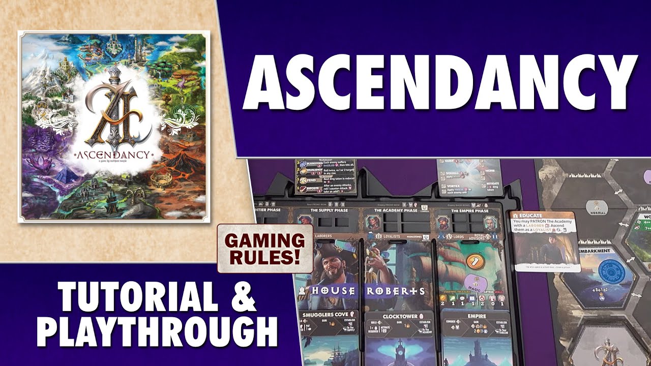 Ascendancy - Tutorial and Playthrough - YouTube