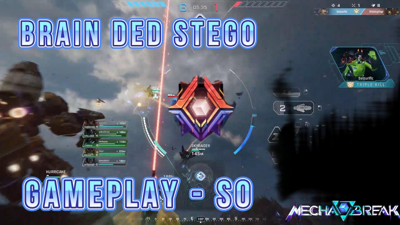 Brain Ded Stego Gameplay - Legendary Rank - Mecha BREAK - S0 - YouTube