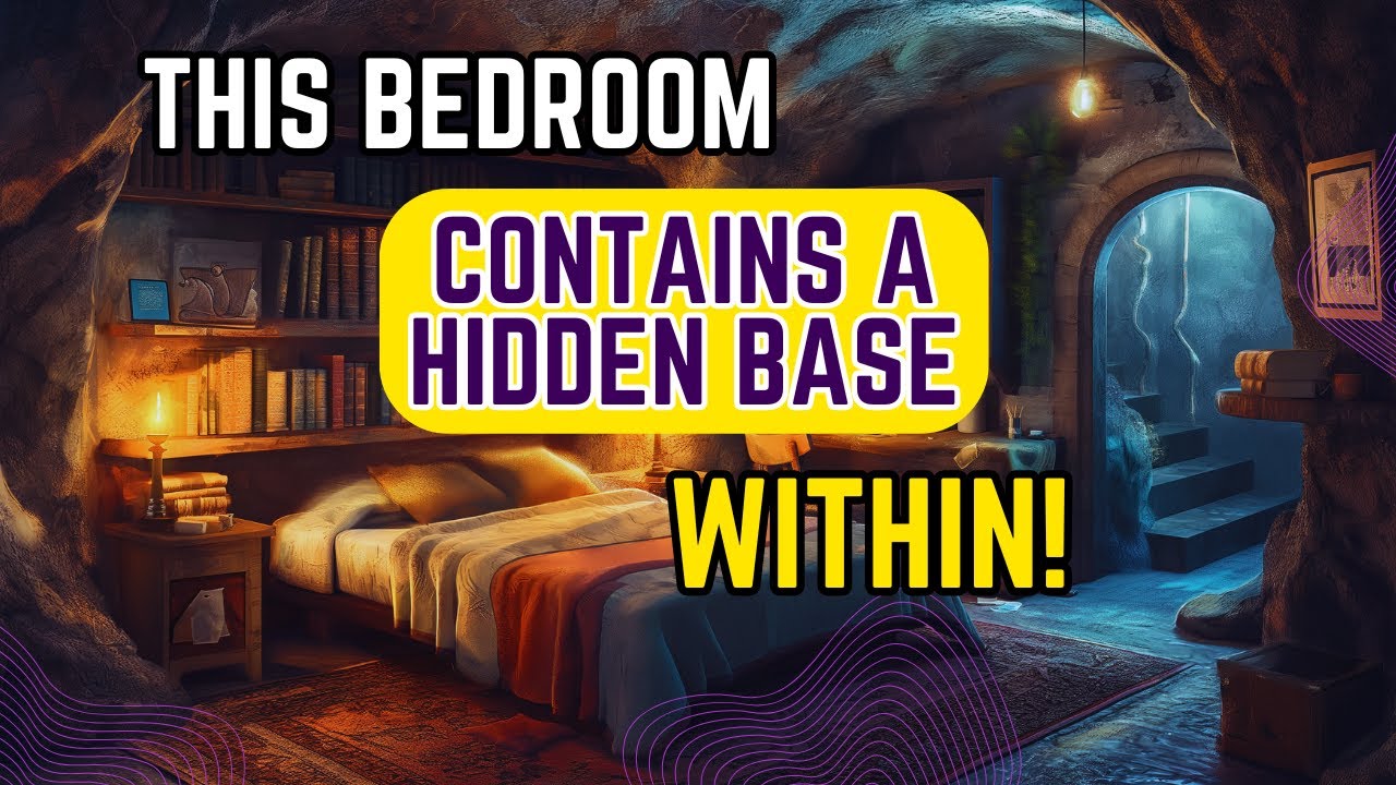 Bedroom Design with a Hidden Base! - YouTube