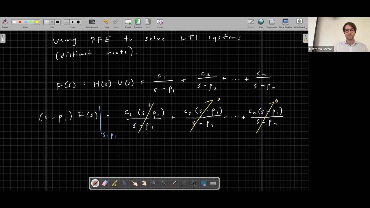 CE 397: Control Theory (2023), Lecture 06: Laplace transforms continued - YouTube