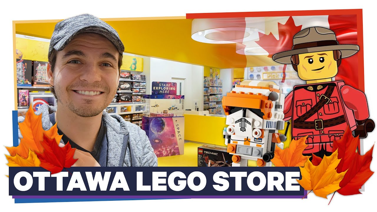 ¡Visitando la LEGO Store de Ottawa! / Space, Gaming, Minifiguras y Más ...