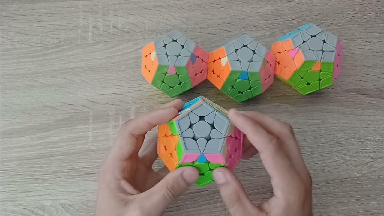 Full megaminx PLL tutorial #3 : edge permutations (U, Z, Q) - YouTube
