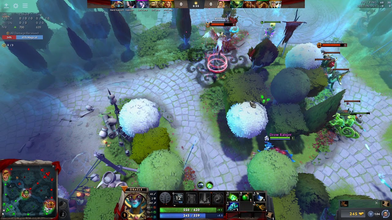 Oracle Legend Gameplay Dota 2 w/friends - YouTube