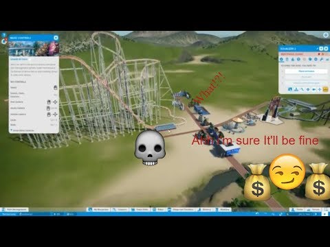 The Death Coaster! Planet Coaster Part 3 - YouTube