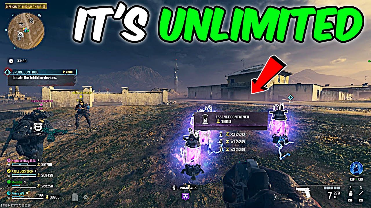 WE GOT UNLIMITED ESSENCE CONTAINER IN MW3 ZOMBIES - YouTube