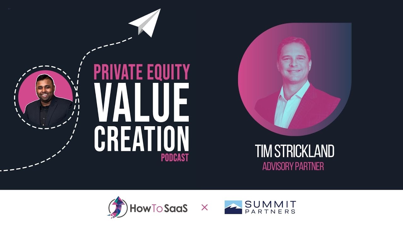 Ep.52: Tim Strickland, Summit Partners | Fostering a Culture of Data ...